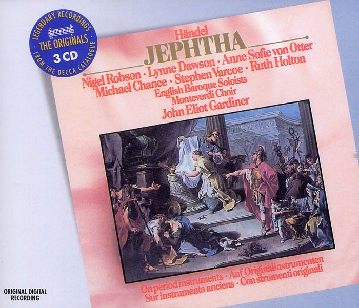 Discografie: Händels Jephtha - Place de l'Opera