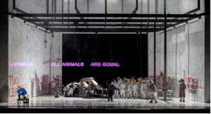 Animal Farm satire met bizarre klanken - Place de l'Opera